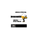 Buy DEWALT DCE570B 20V MAX* 29 oz Cordless Adhesive Gun, Bare Tool ...